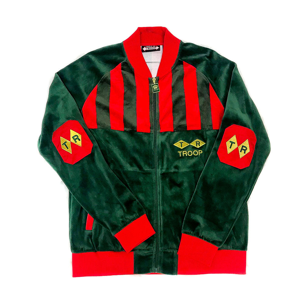 TROOP Double Diamond Velour Jacket - World of Troop